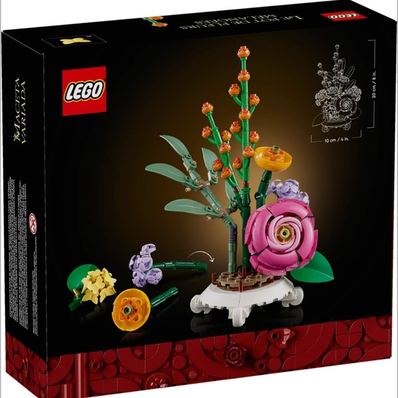 Lego | Accents | Lego Botanical Mixed Flower Pot | Poshmark